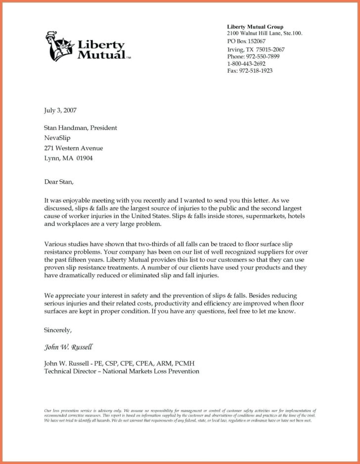 Formal Business Letter Date - Business Letter Format