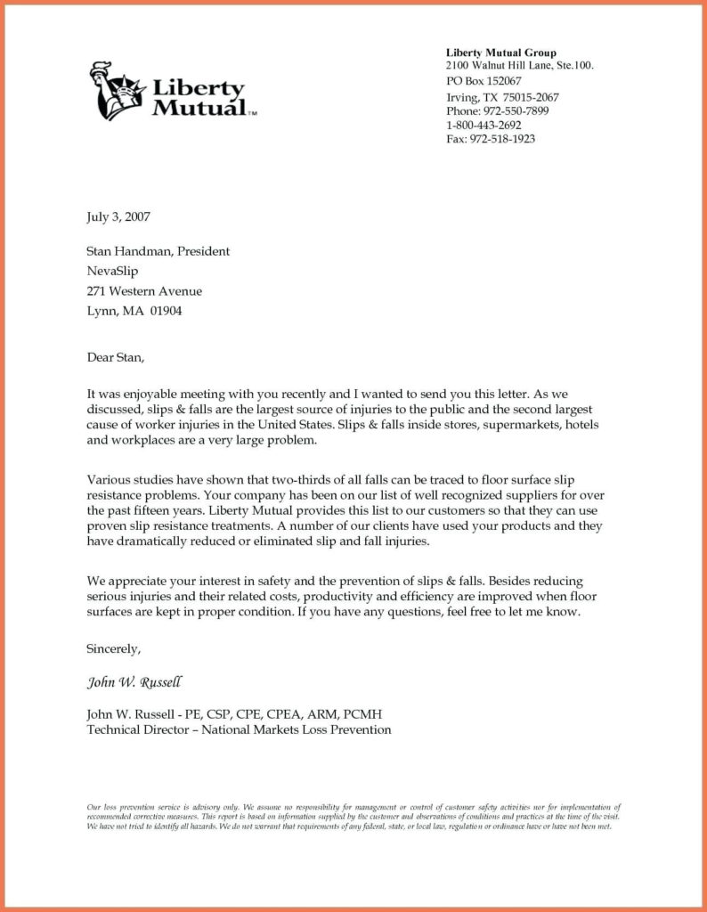Formal Business Letter Date - Business Letter Format