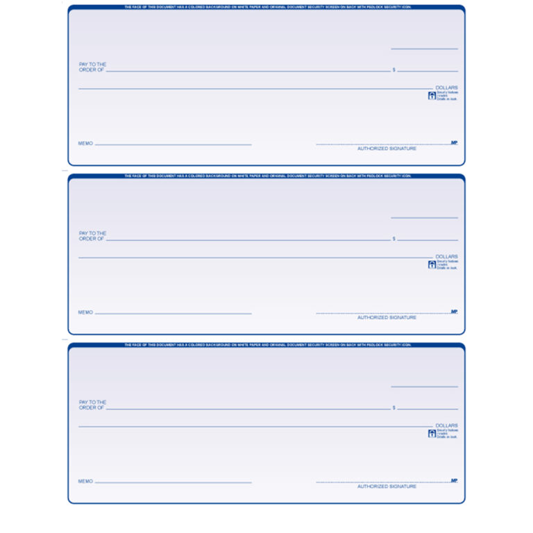 Printable Checks For Business - Business Letter Format