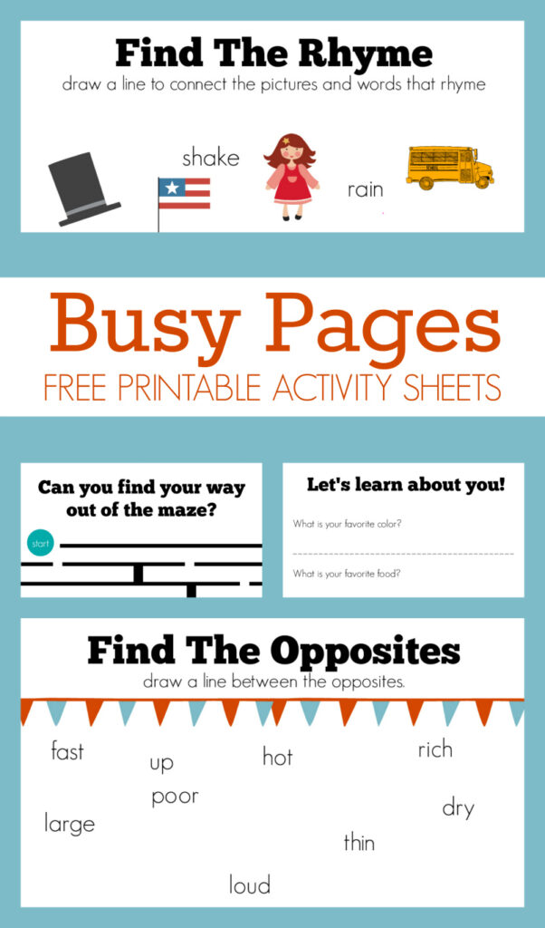 Free Printable Busy Work For Students - Business Letter Format