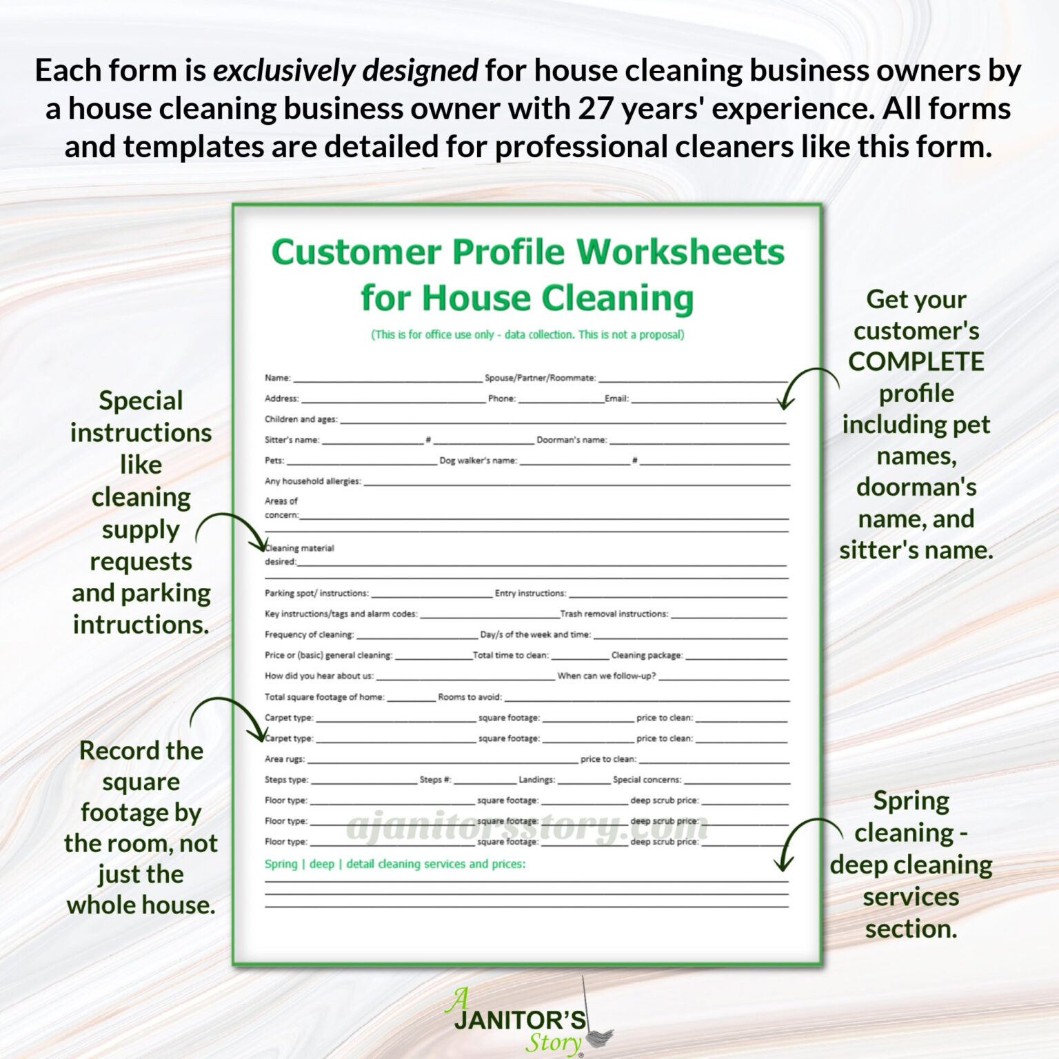 Free Printable Cleaning Business Forms - Business Letter Format
