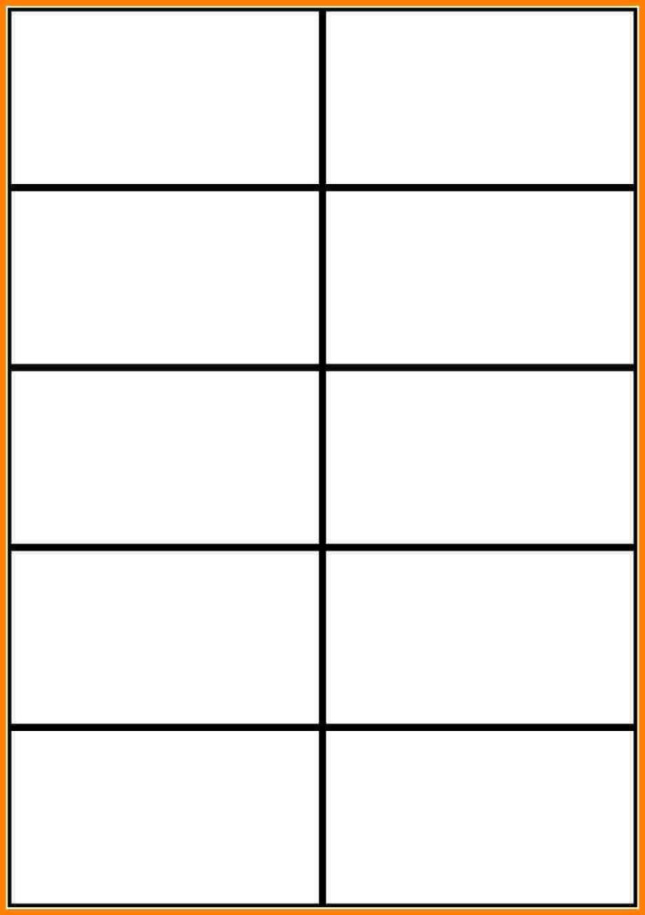 Free Printable Business Card Templates - Business Letter Format